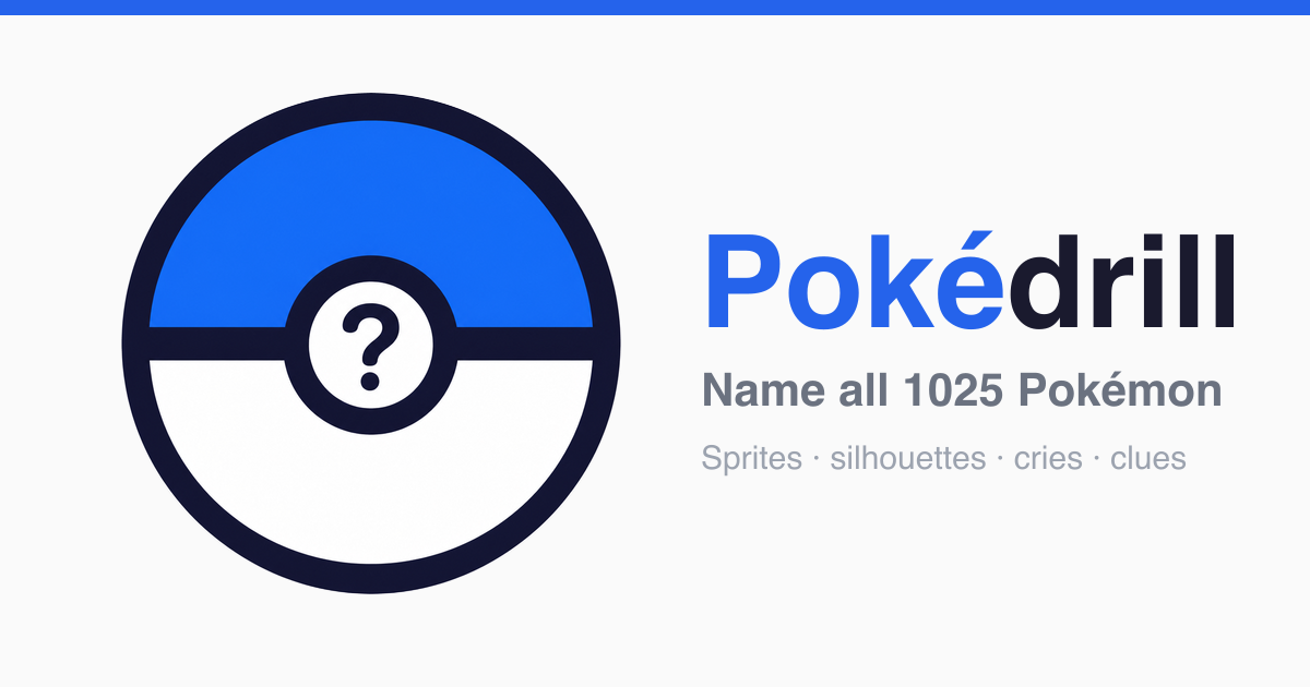 Pokémon List – All 1025 Pokémon by Generation, Type & Region